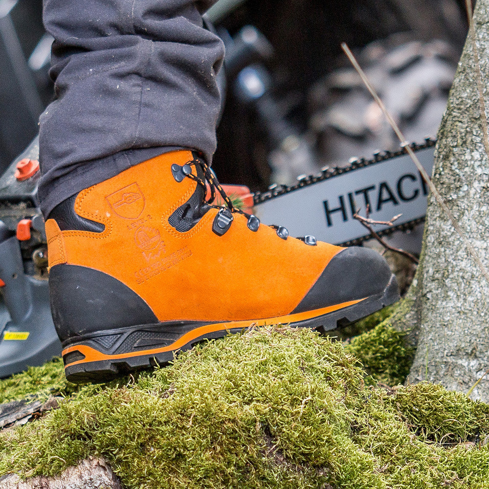 Protector Prime Orange Chainsaw Boots | Orange Boots